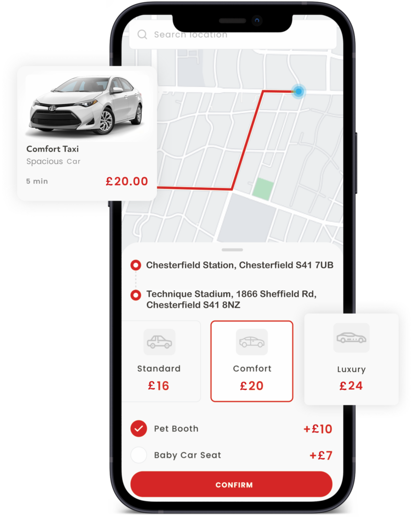 A-Line Taxis | Chesterfield's Leading Taxi Company